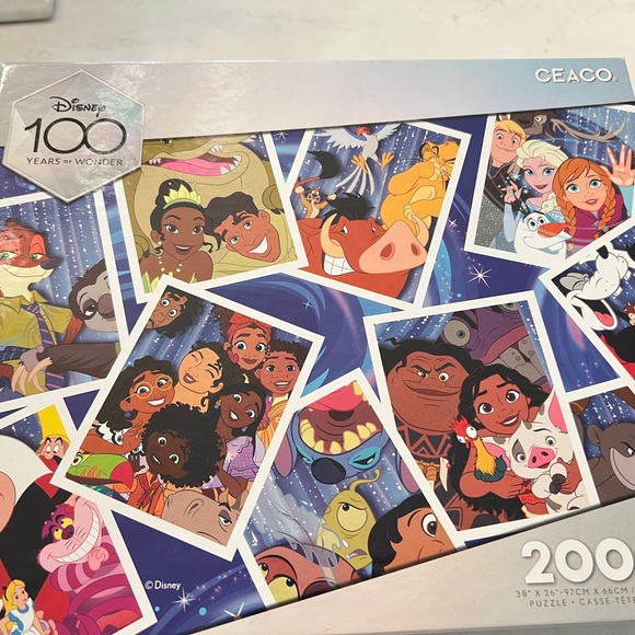 Games | Disney 10 Years Of Wonder Puzzle 200 Pieces | Poshmark